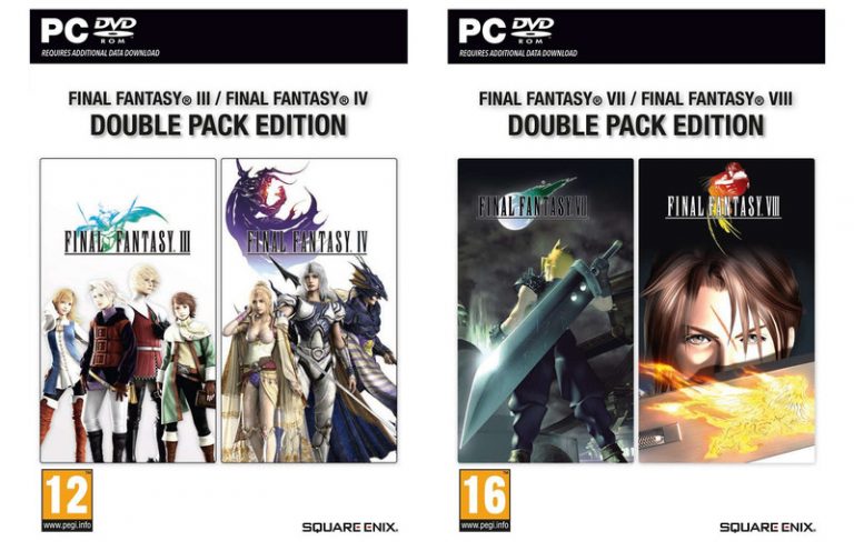 Έρχονται Bundle packs Final Fantasy 3,4 και 7,8 σε PC - VideoGamer.gr